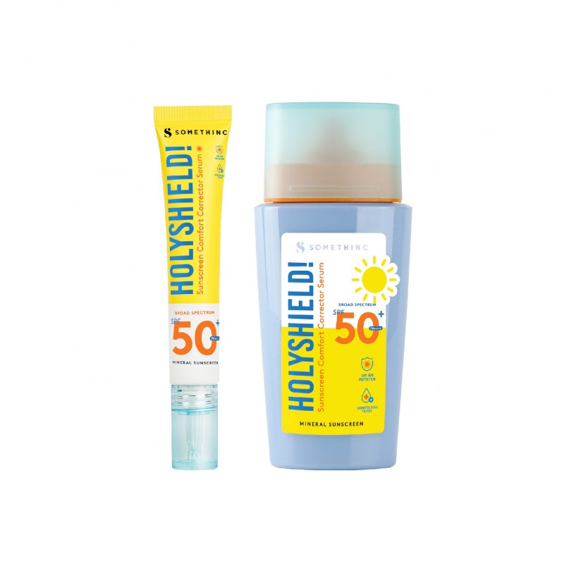 SOMETHINC Holyshield! Sunscreen Comfort Corrector Serum SPF 50+ PA ...