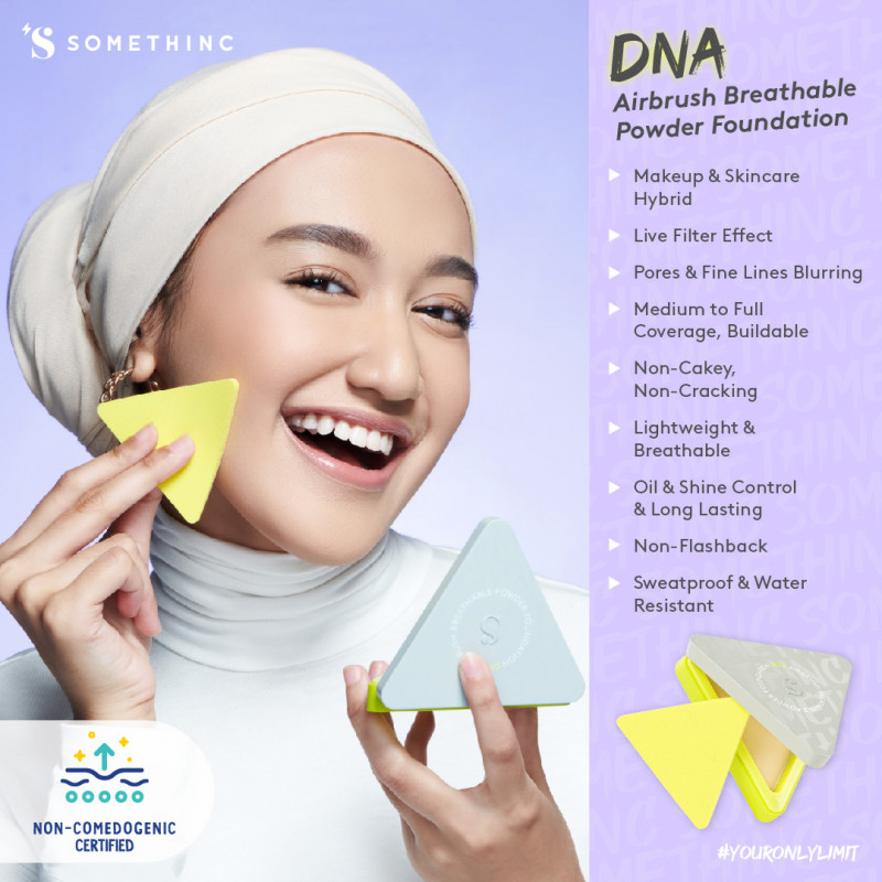 DNA Airbrush Breathable Powder Foundation | SOMETHINC