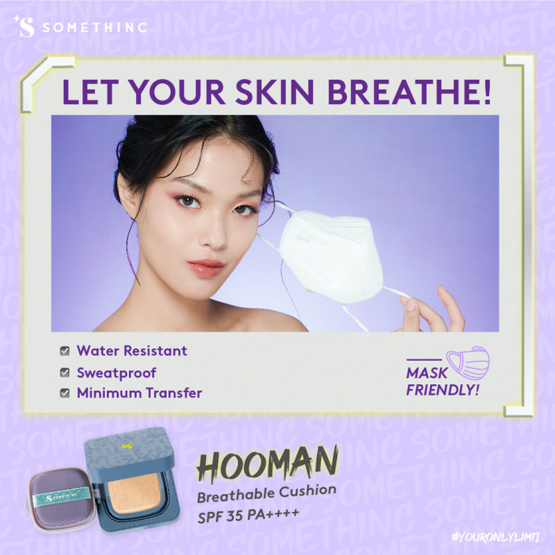 SOMETHINC HOOMAN Breathable Cushion SPF 35 PA++++ - Somethinc